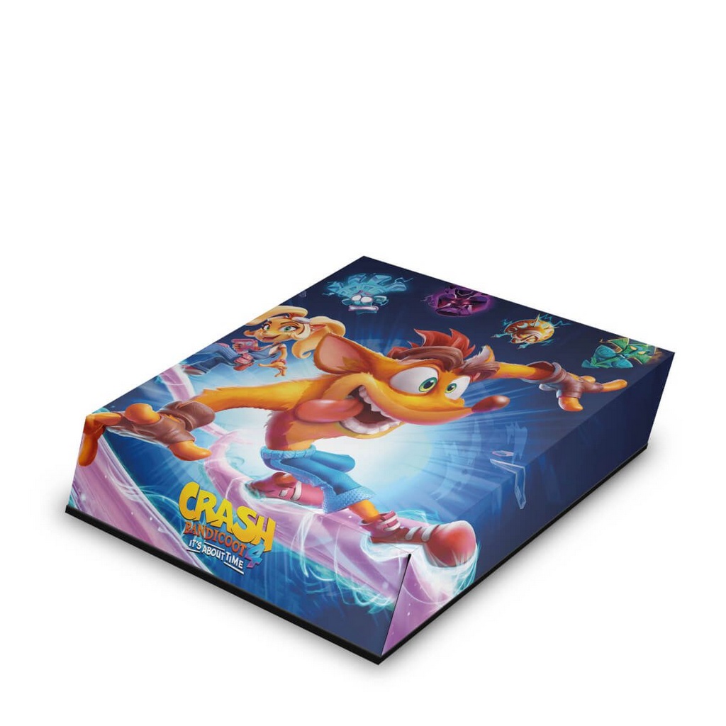 PS4 Fat Capa Anti Poeira - Crash Bandicoot 4 - Pop Arte Skins Atacado