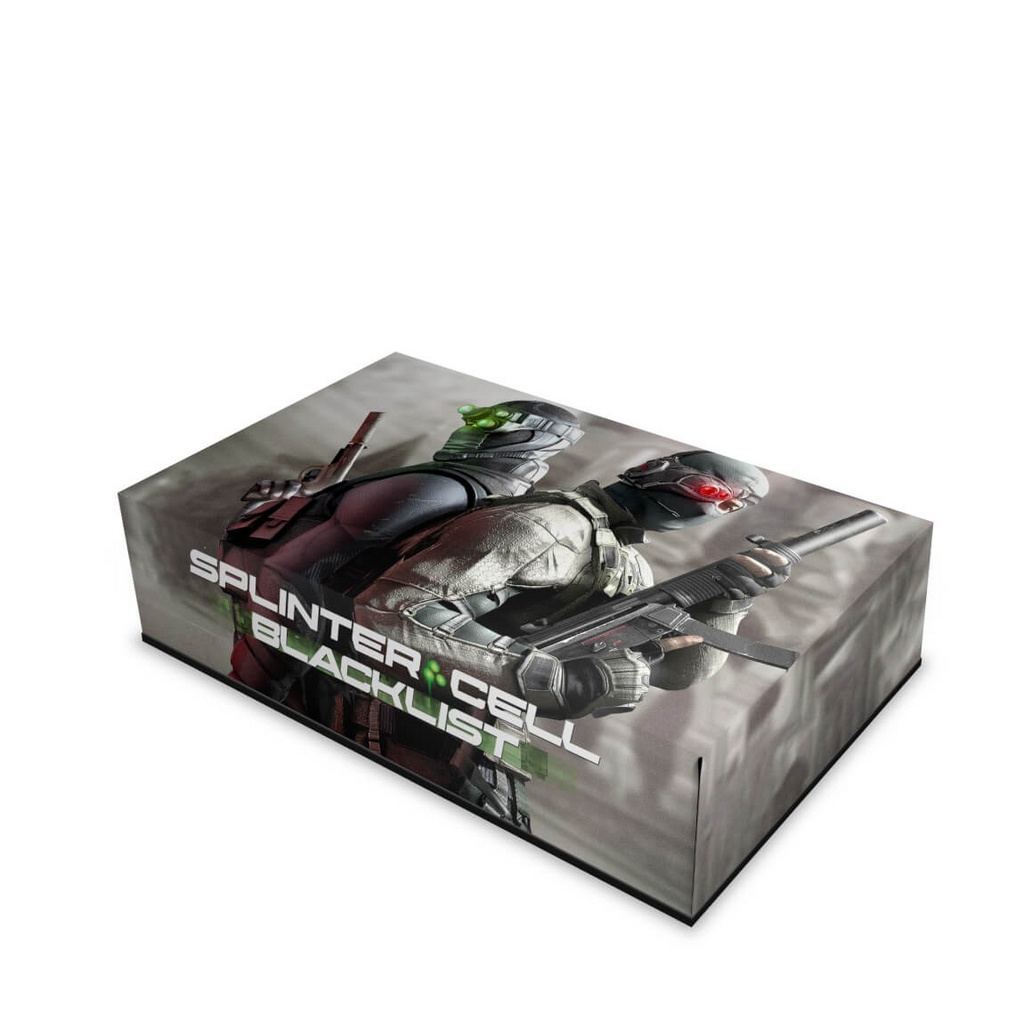 PS2 Fat Capa Anti Poeira - Splinter Cell - Pop Arte Skins Atacado