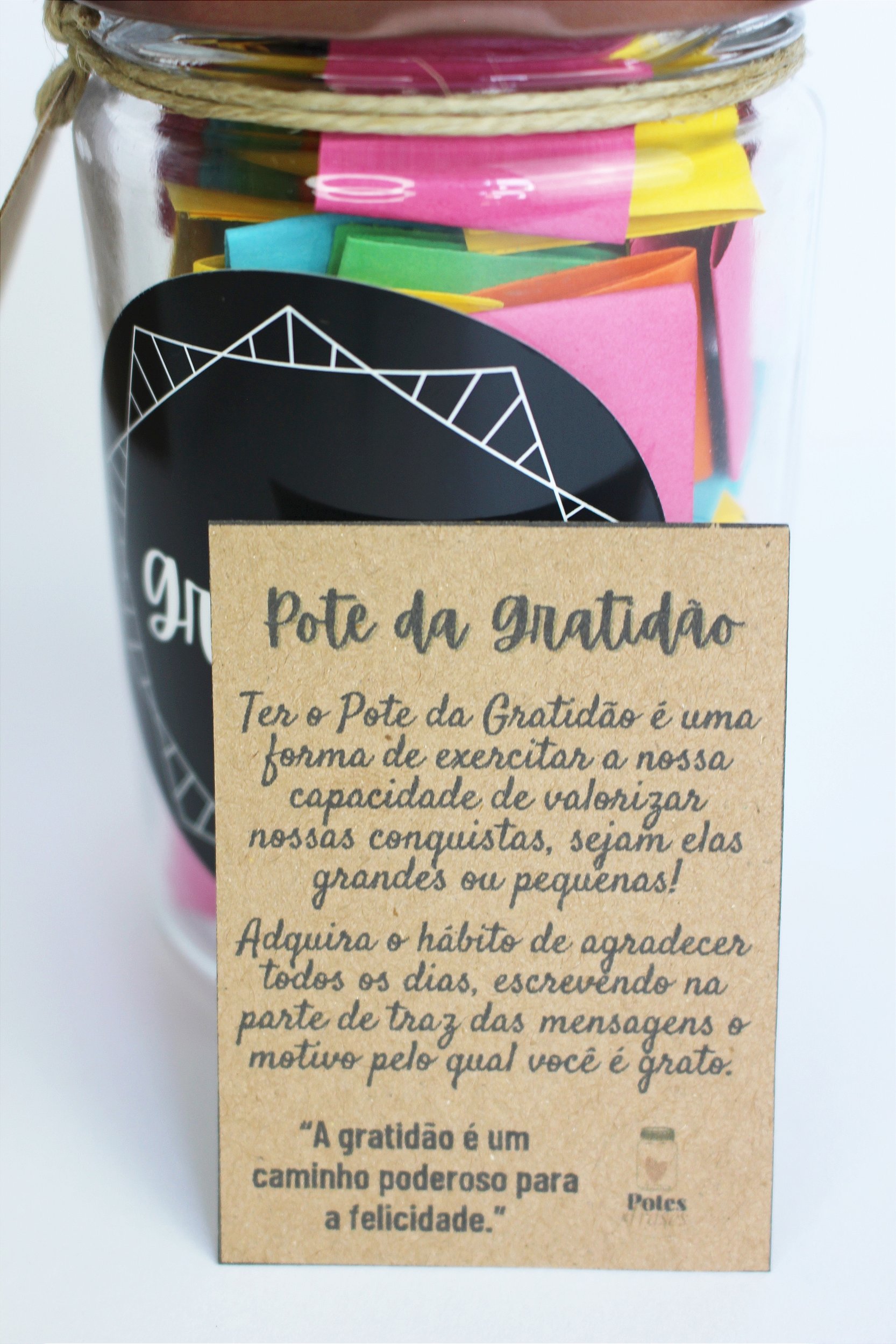 Kit Pote Mensagens Bíblicas +Gratidão+ 365 Reflexões diárias - Potes e ...