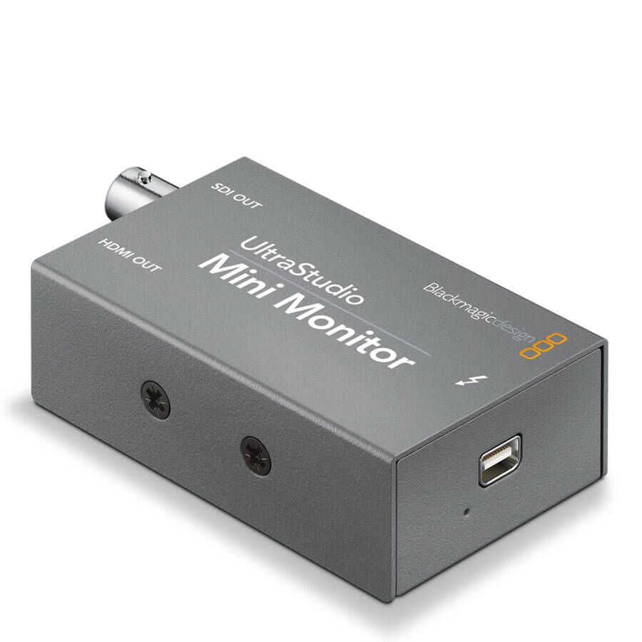 Blackmagic UltraStudio Mini Monitor - VIDDIUM - DIGITAL VIDEO INTELIGENTE