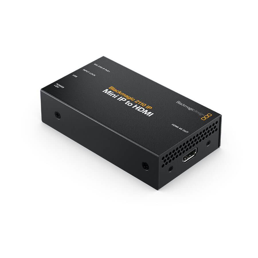 Blackmagic 2110 IP Mini IP Para HDMI - VIDDIUM - DIGITAL VIDEO INTELIGENTE