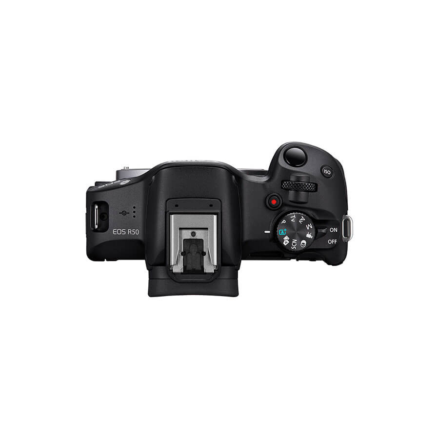Câmera Mirrorless Canon EOS R50 com Lente 18-45mm (Preta) - VIDDIUM ...