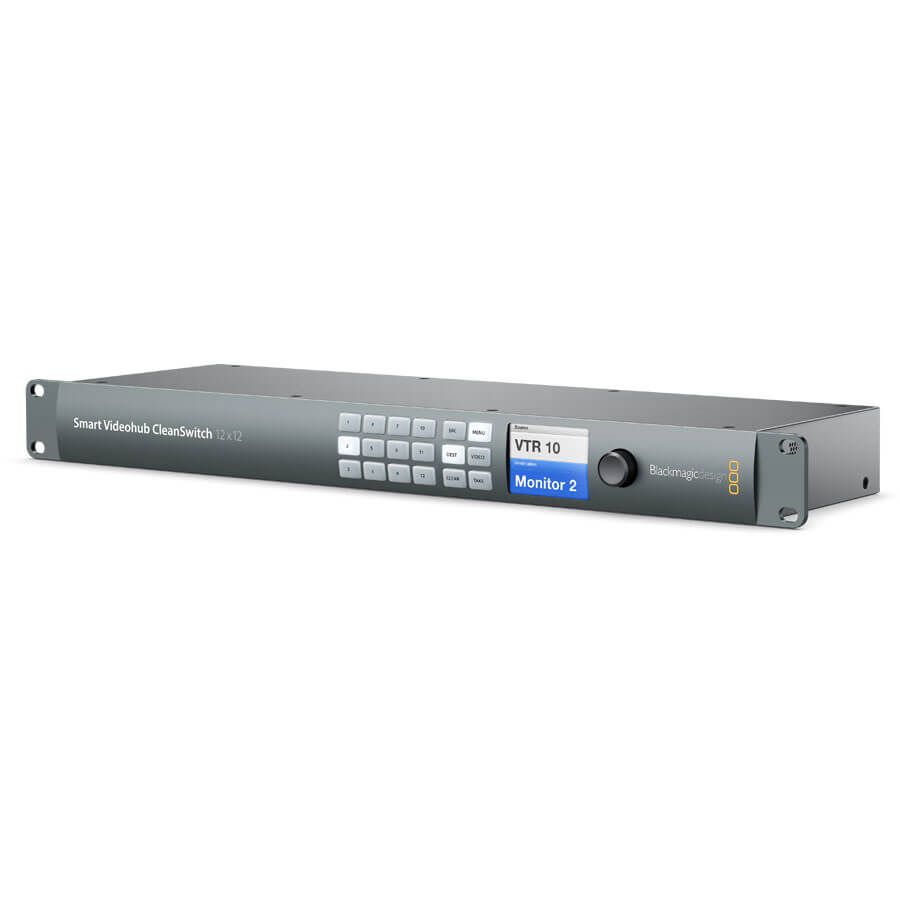 Blackmagic Smart Videohub CleanSwitch 12 x 12 6G-SDI - VIDDIUM ...