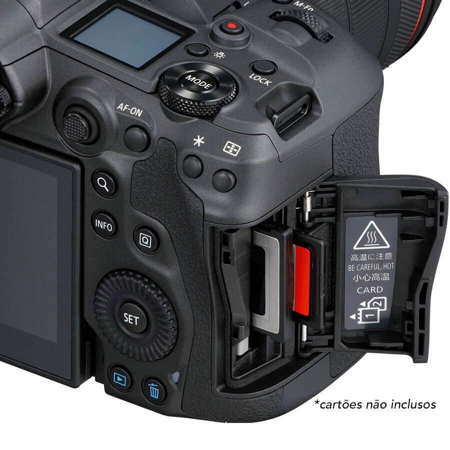 Câmera Canon EOS R5 Mirrorless - VIDDIUM - DIGITAL VIDEO INTELIGENTE