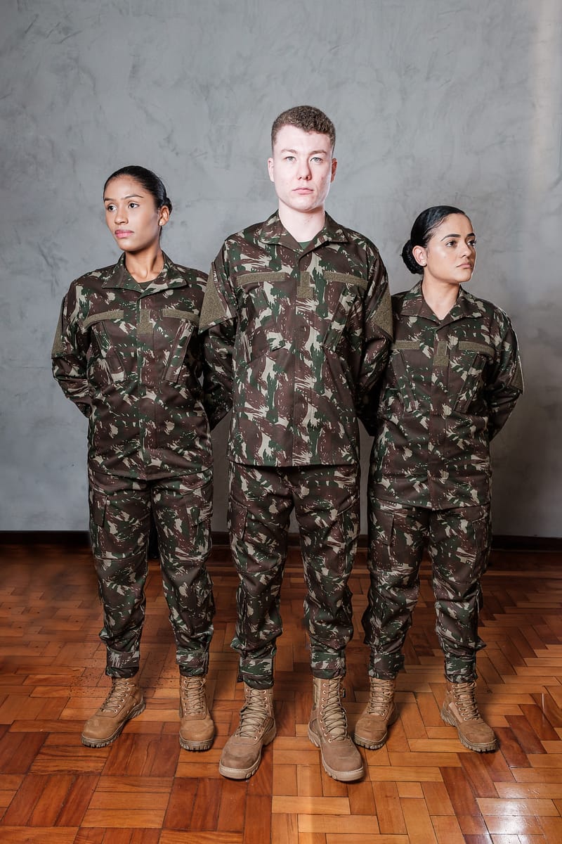 FARDA EXÉRCITO BRASILEIRO MODELO NOVO - AT4 Artigos Militares em Belo Horizonte