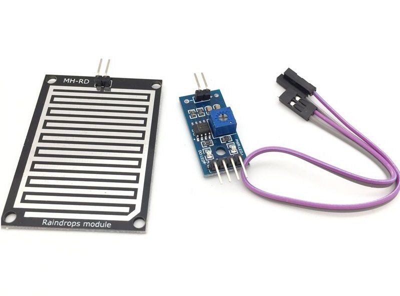 Sensor De Chuva Água C Módulo P Arduino Pic Esp32 Esp8266 Loja Da