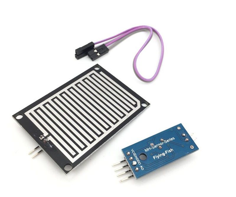 Sensor De Chuva Água C Módulo P Arduino Pic Esp32 Esp8266 Loja Da 