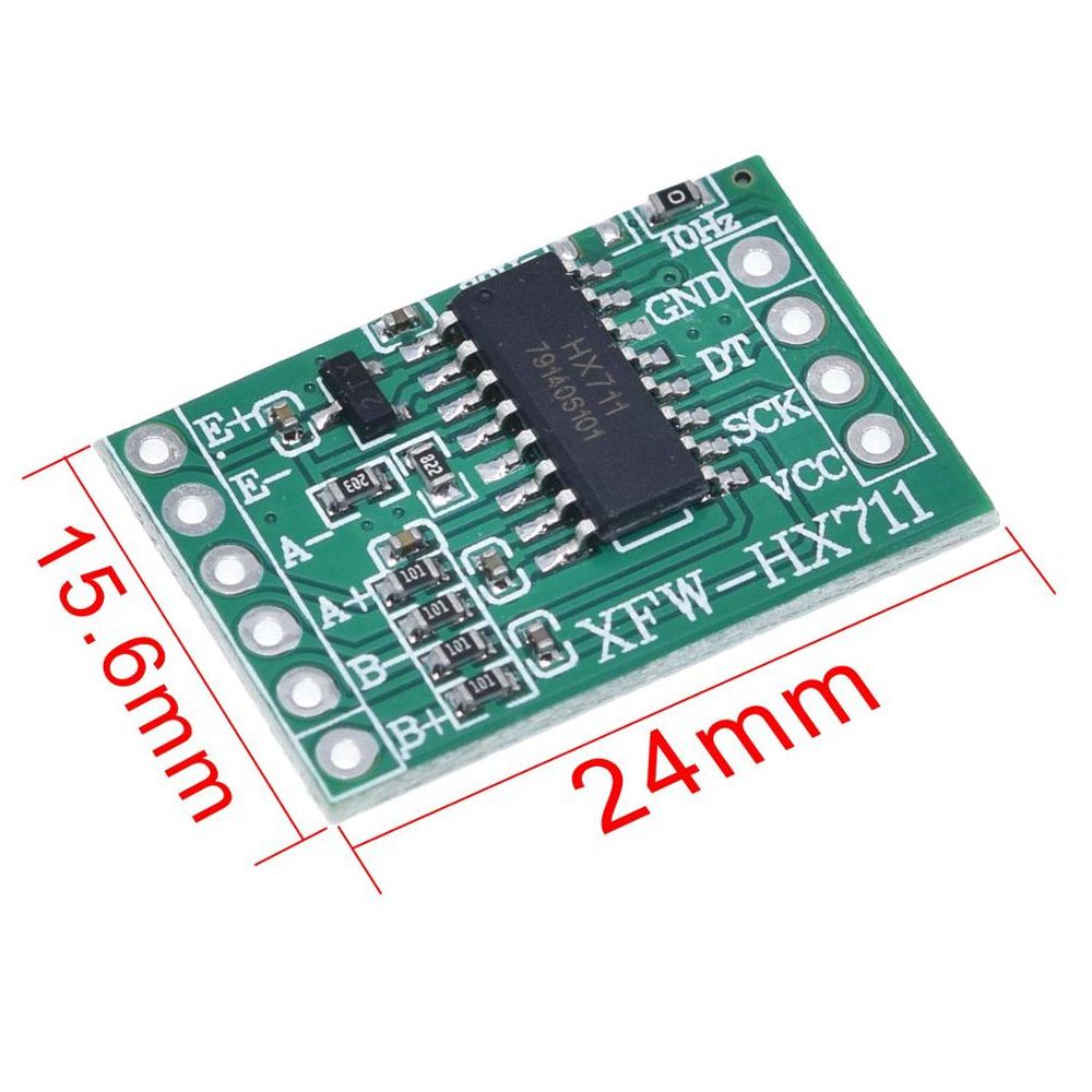 Módulo conversor e amplificador HX711 de 24 bits - Loja da Fábrica de Bolso