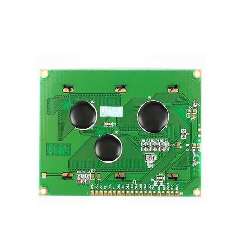 Display Lcd Gráfico 128x64 Backlight Azul - Loja da Fábrica de Bolso
