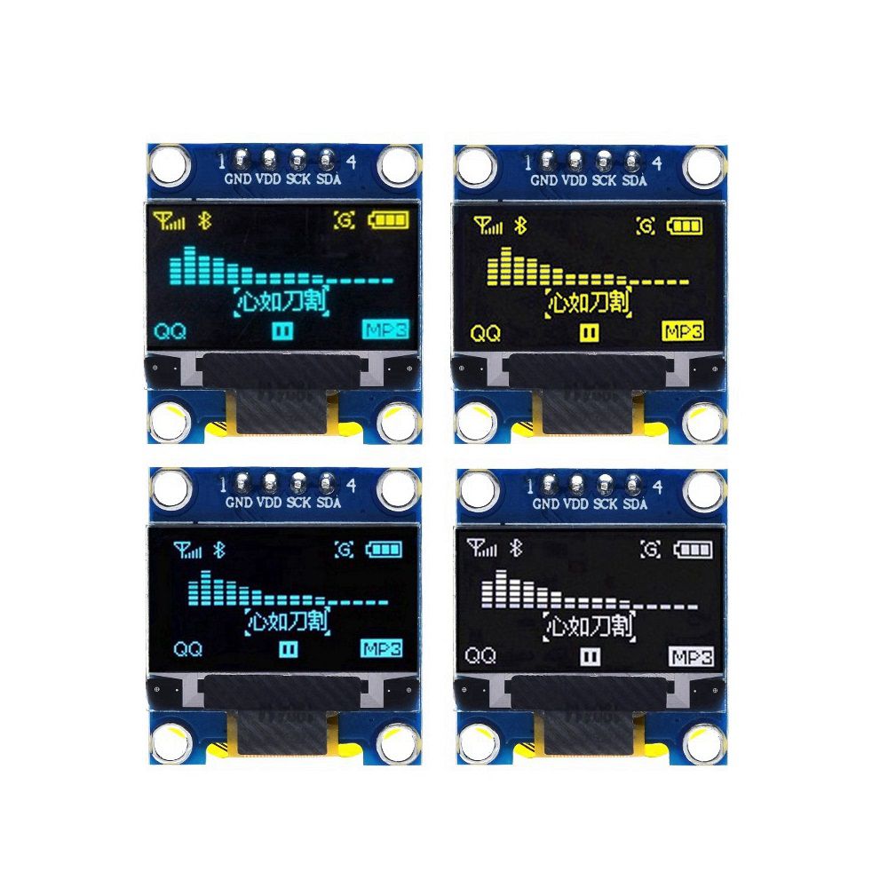 Display OLED 0.96 12C Azul - Loja da Fábrica de Bolso