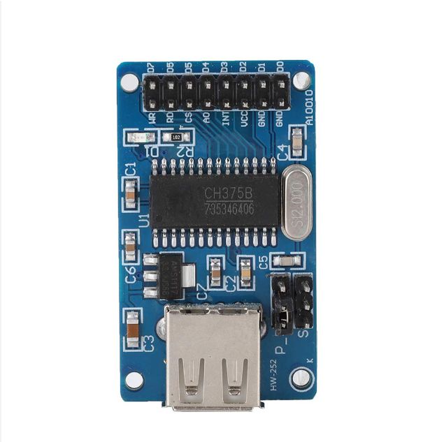 Módulo CH375 USB Para Comunicação Arduino - Loja da Fábrica de Bolso