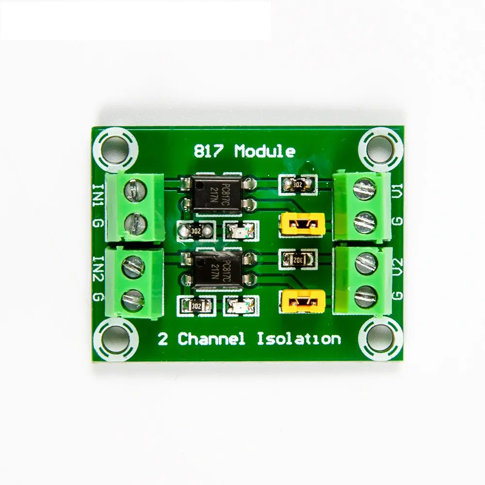Módulo Optoacoplador PC817 com 2 Canais - Loja da Fábrica de Bolso