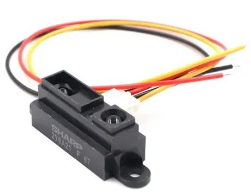 Sensor Infravermelho Sharp 2Y0A21 10 a 80cm - Loja da Fábrica de Bolso