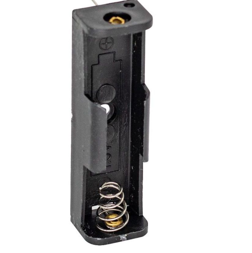 Suporte Para 1 Pilha Aa Comum Case Loja Da Fábrica De Bolso