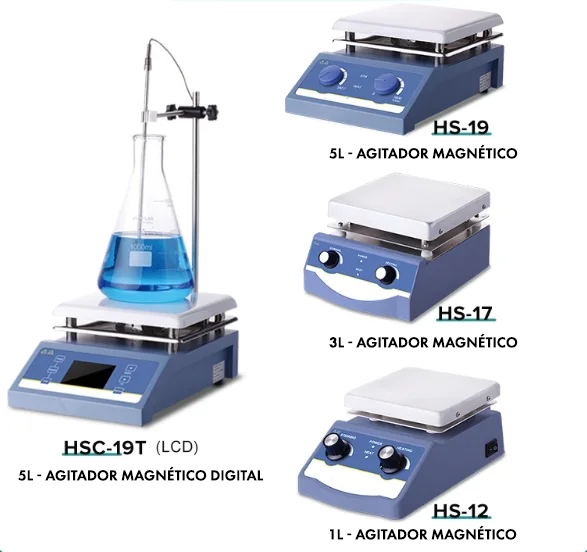 Agitador Magnético 3 litros - Orion - orionprodutoscientificos