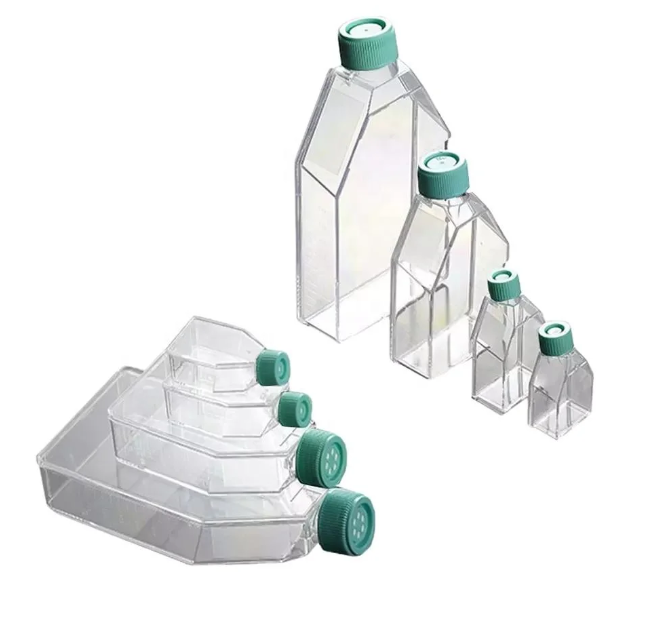 Frasco para cultivo celular área 75cm² tampa com filtro volume 250ml v ...