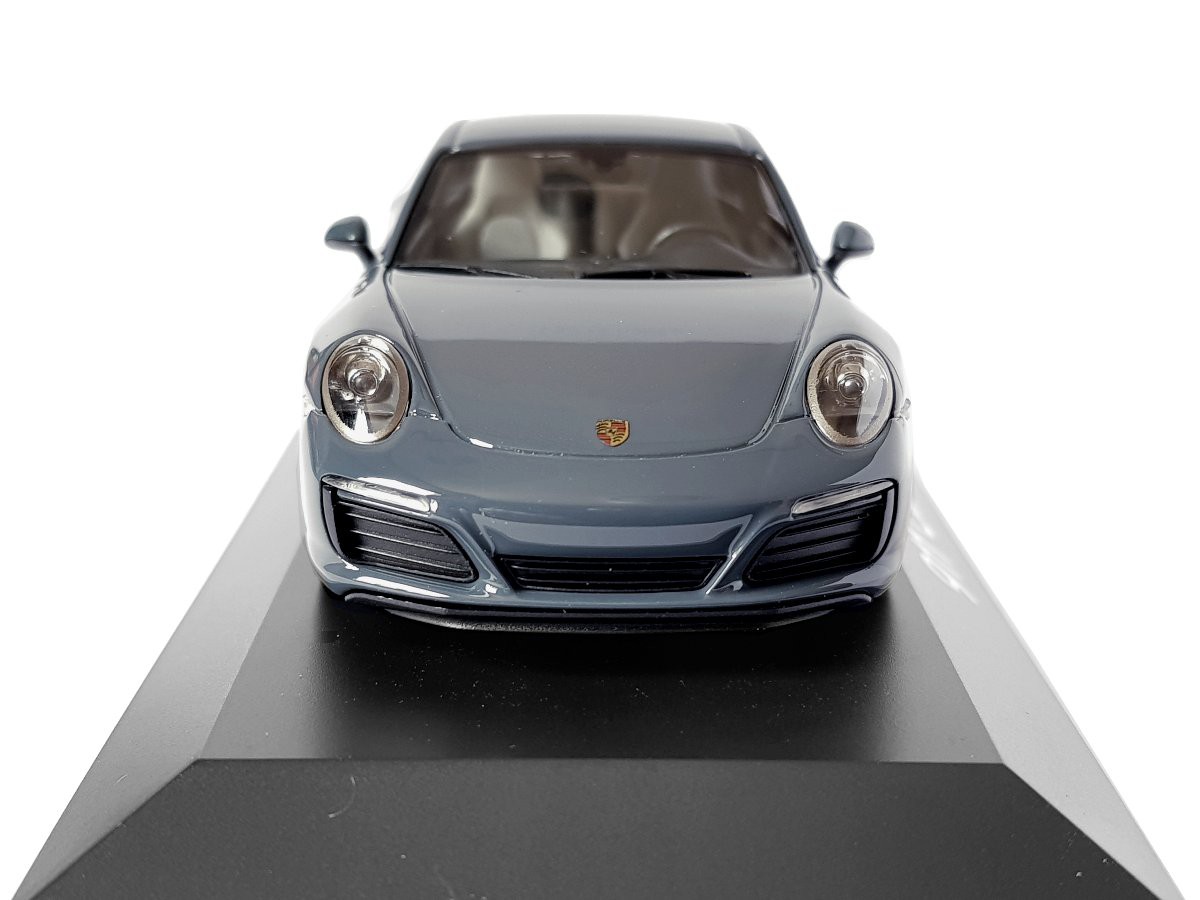 Miniatura Porsche 911 Carrera 2015 ( facelift 991 II ) Graphite Blue ...