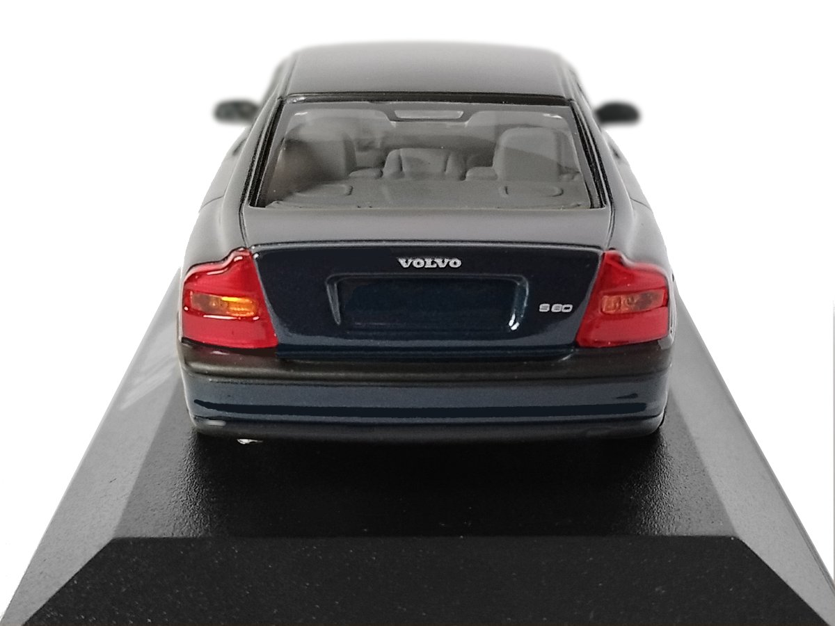 Miniatura Volvo S80 1999 Marine Blue Metallic 1/43 Dealer Edition - SG ...
