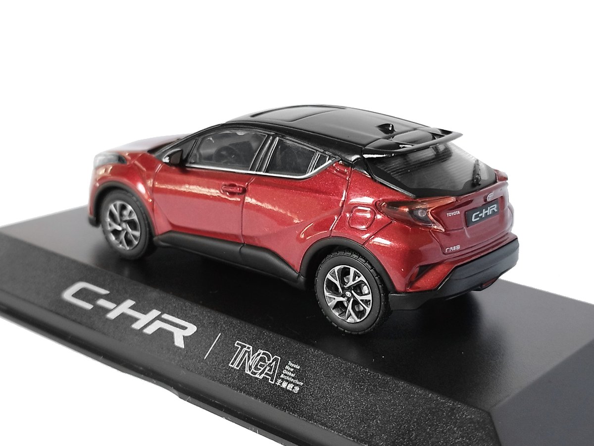 Miniatura Toyota C-HR 2019 Vinho 1:43 - SG SWEDEN 🇸🇪