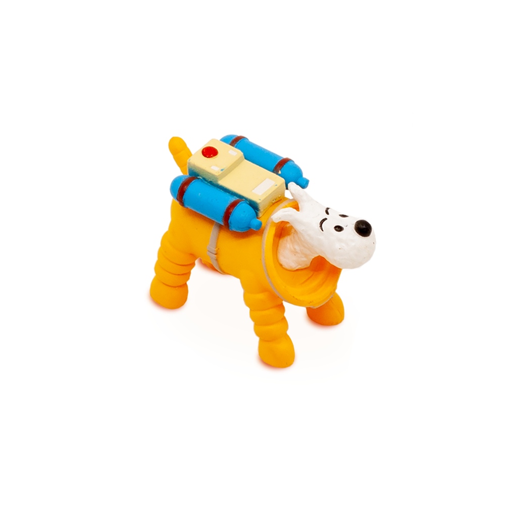 Boneco Milu Astronauta 2.5 cm - As Aventuras de Tintin - Rumo à Lua - SG SWEDEN 🇸🇪