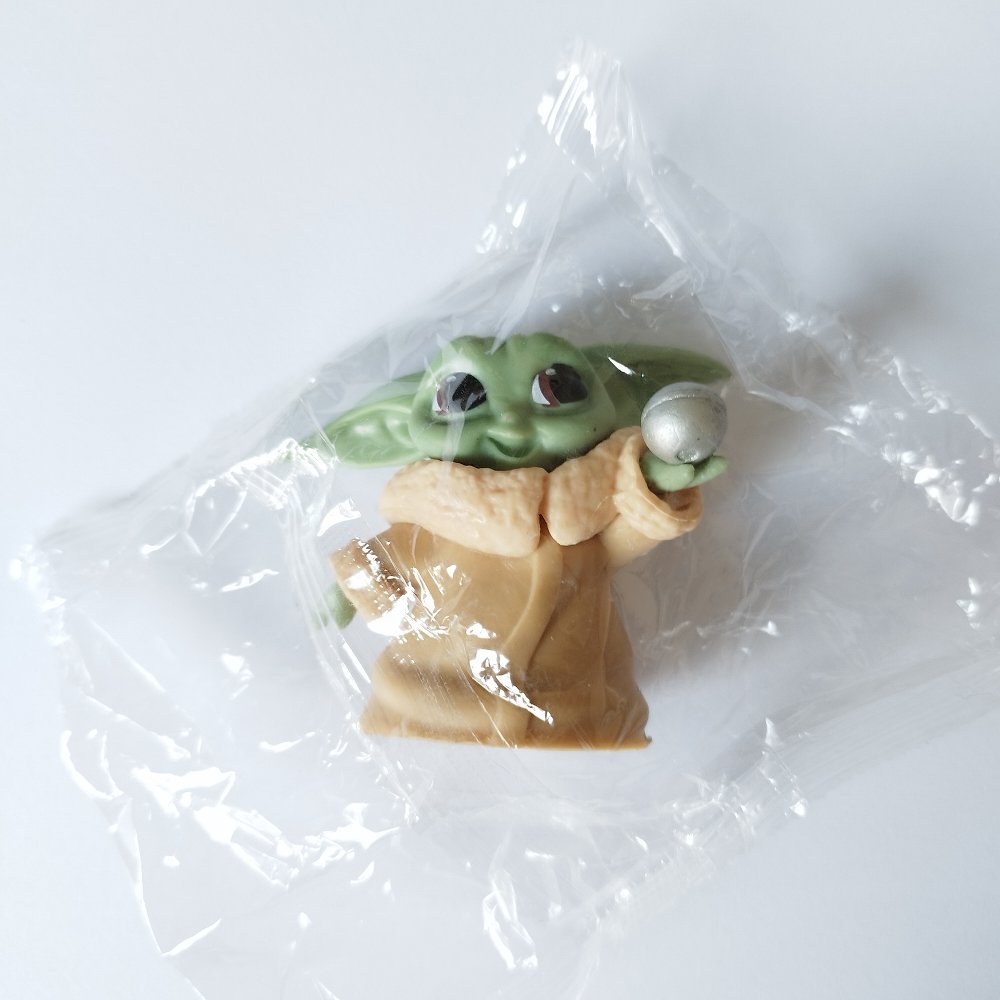 Kit 5 Mini Bonecos Baby Yoda Bebê Grogu 5 cm Star Wars Mandalorian - SG ...