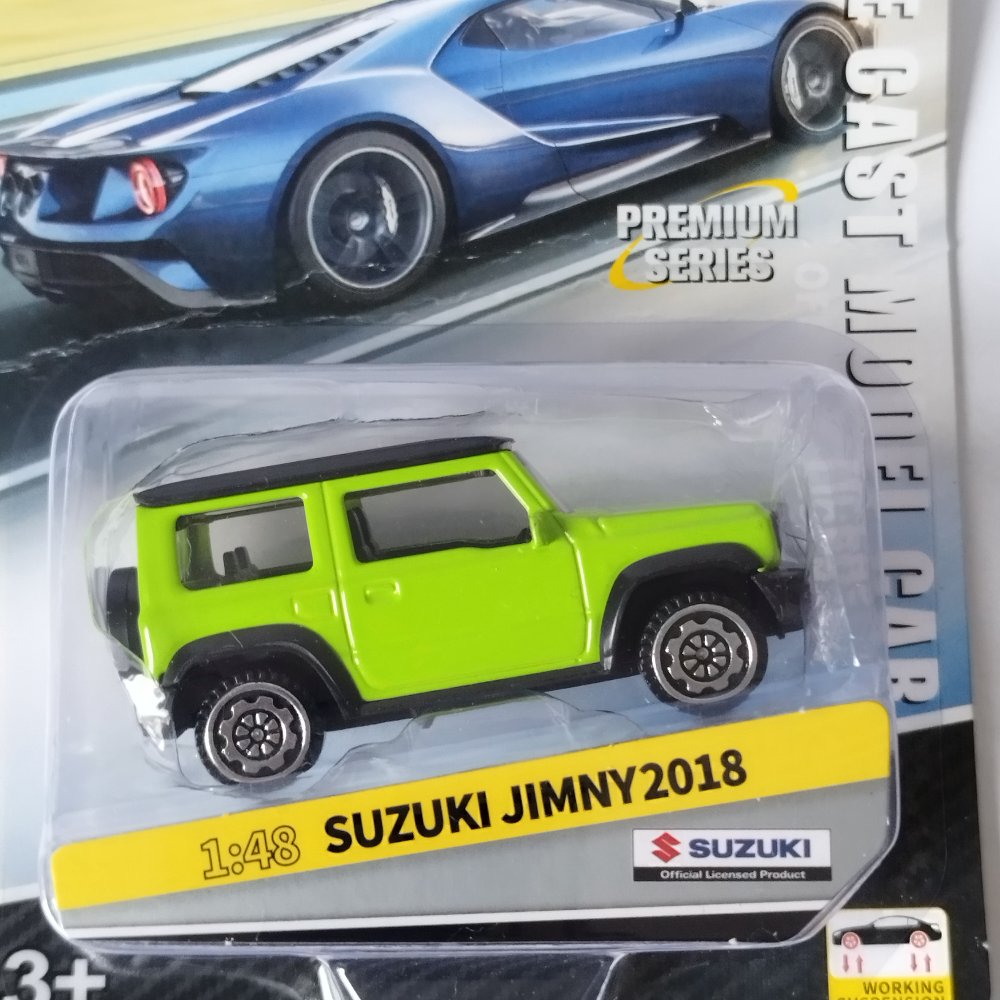 Miniatura Suzuki Jimny Verde 2018 1/48 7CM CCA MSZ - SG SWEDEN 🇸🇪