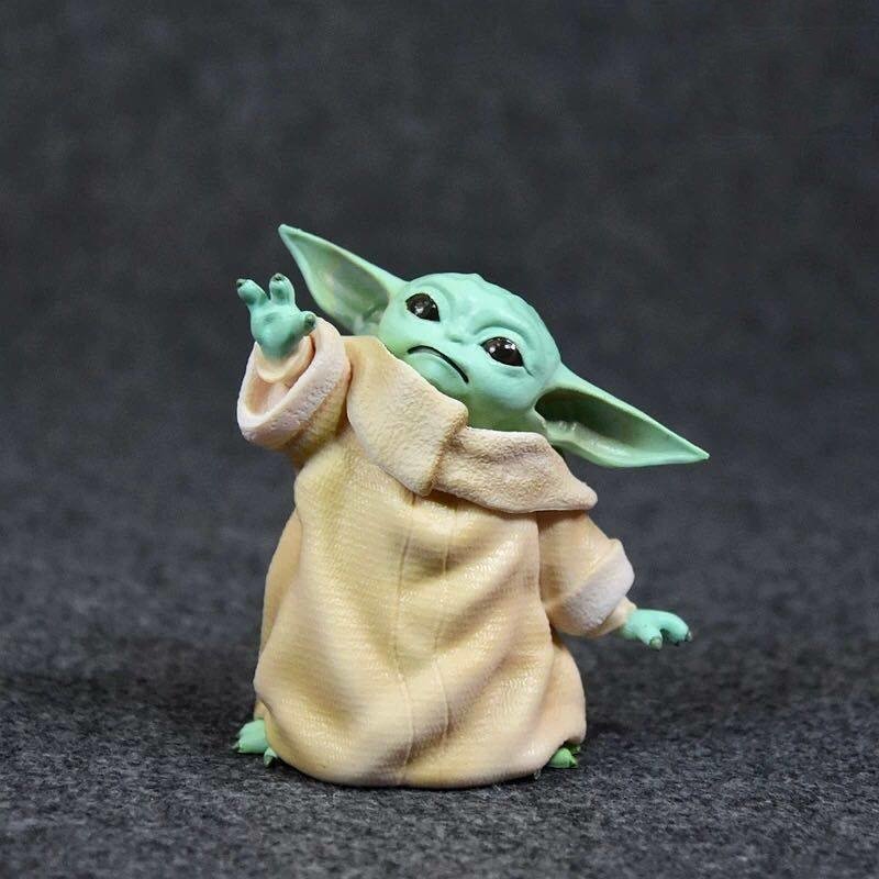 Boneco Baby Yoda Bebê Grogu 7 cm Star Wars Mandalorian - SG SWEDEN 🇸🇪