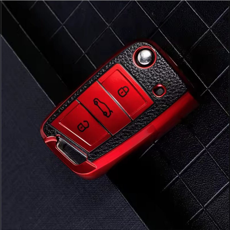 Capa Proteção Tpu Texturizado Chave VW Polo Nivus Tcross Golf7 - SG ...