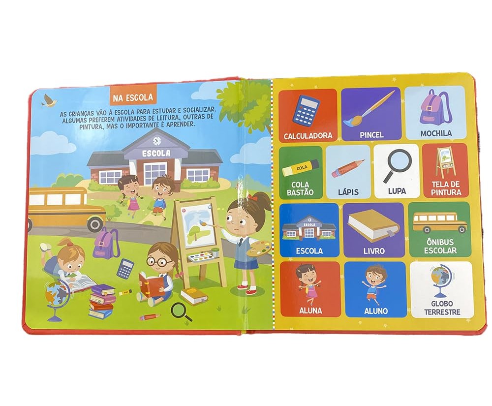 Coleção Minhas Primeiras 100 Palavras - Vocabulário - Atacado de Livros