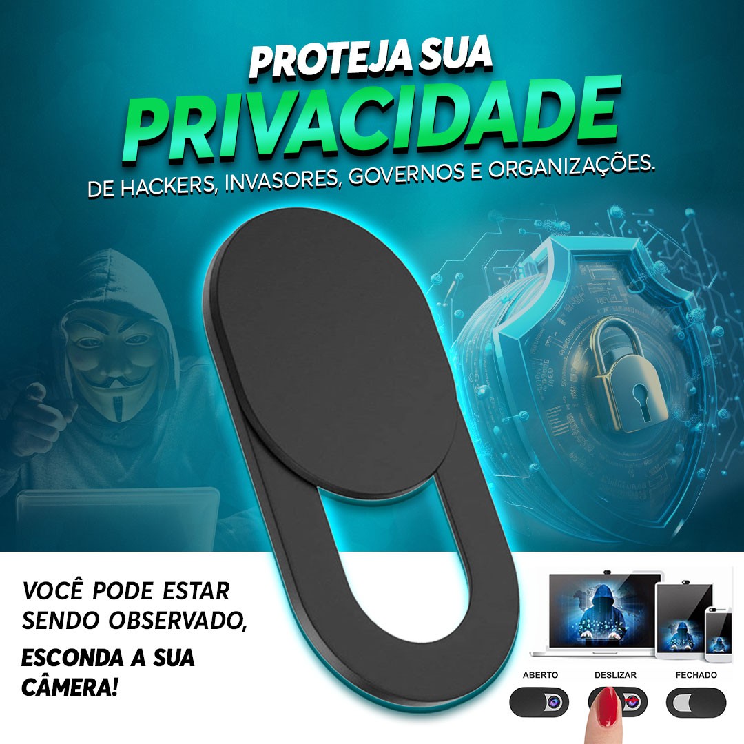 Kit 100x Tapa Tampa Câmera Webcam Cover Notebook Celular Tablet Mac ...