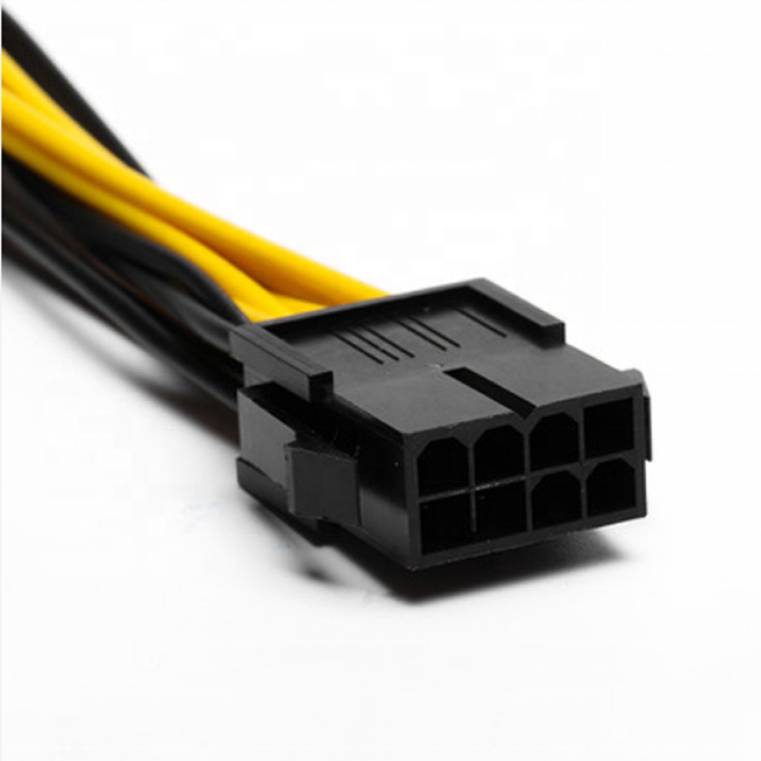 Cabo Energia Placa de Vídeo 8pin Para 2x 6+2pin PCI-e Extensor Divisor ...