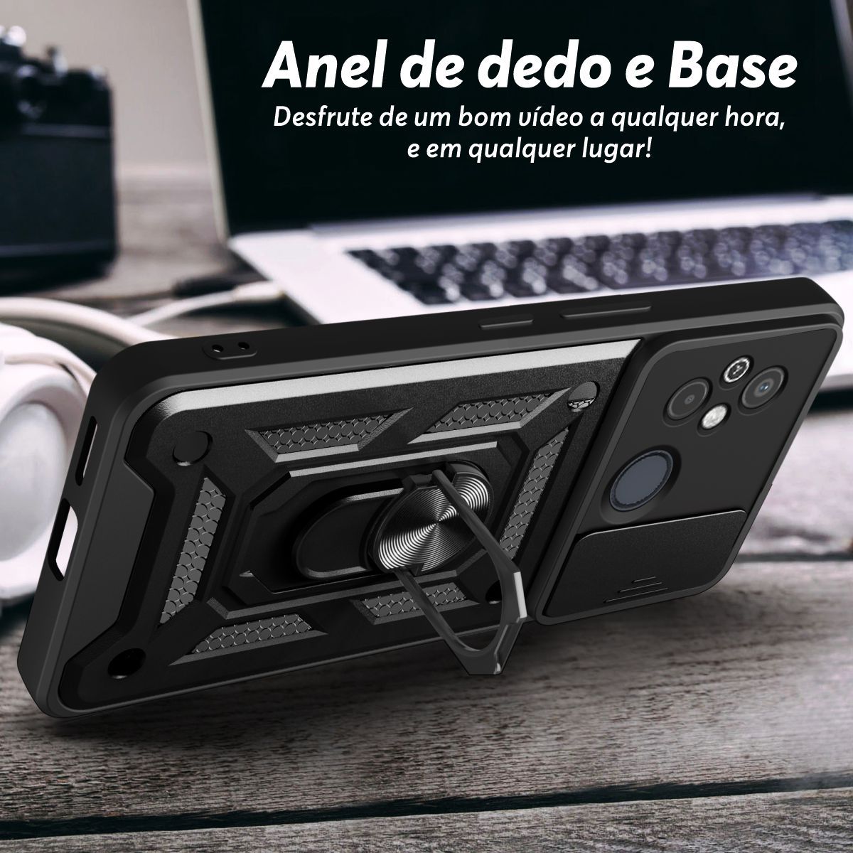 Capa Capinha Case Redmi 12C - Protetora Militar Anti Impacto Armadura ...