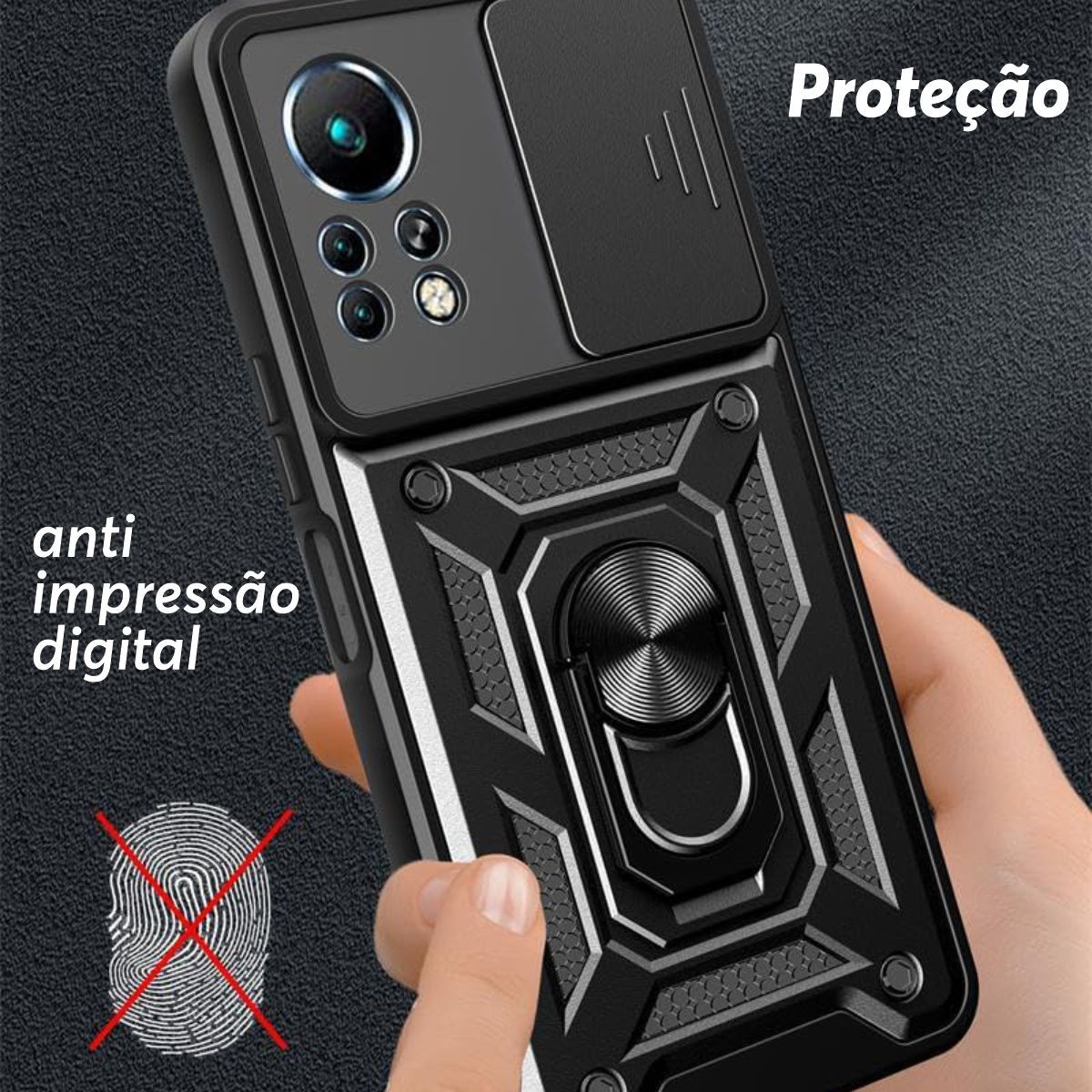 Capa Capinha Case Infinix Note 11 Pro - Protetora Resistente Militar ...
