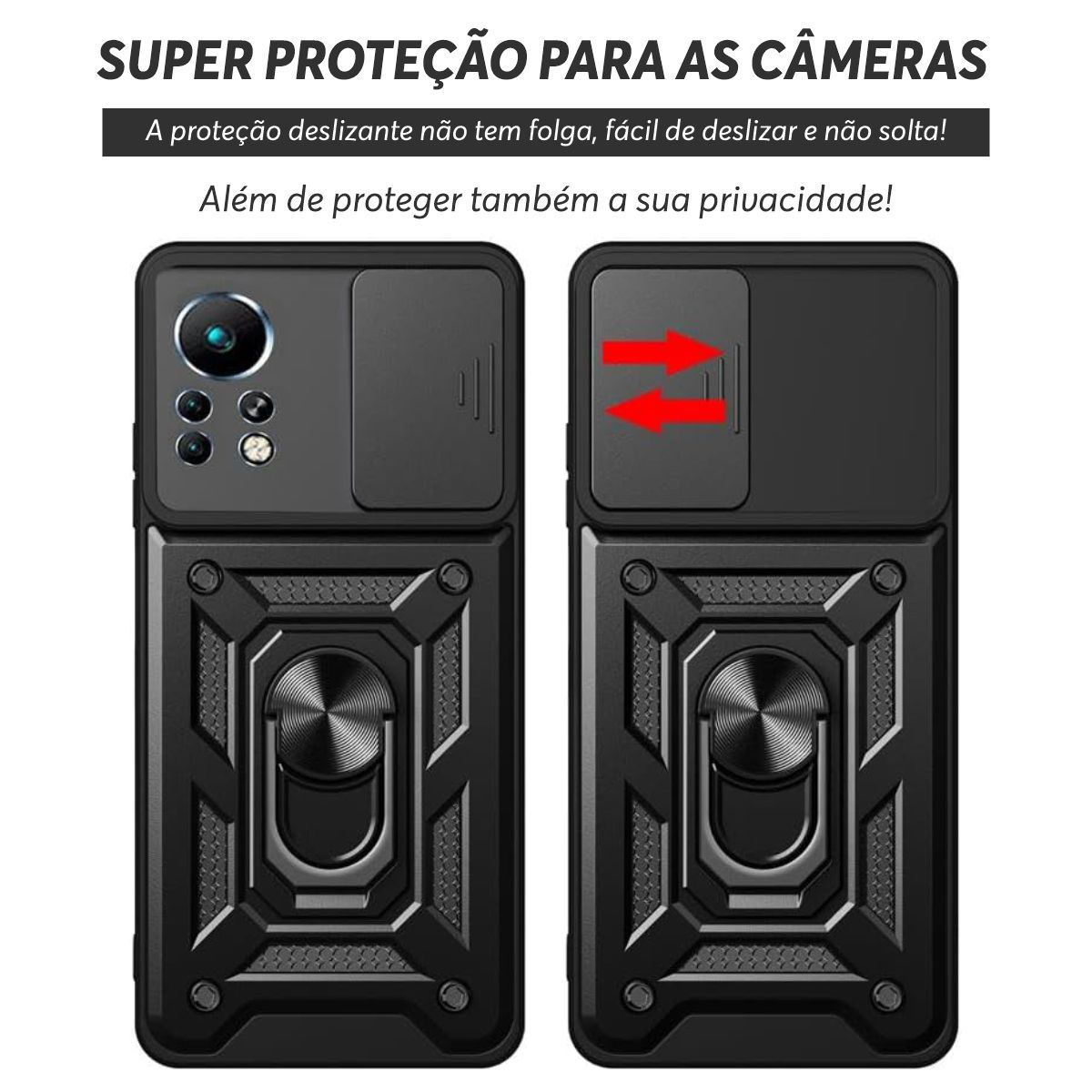 Capa Capinha Case Infinix Note 11S - Protetora Resistente Militar ...