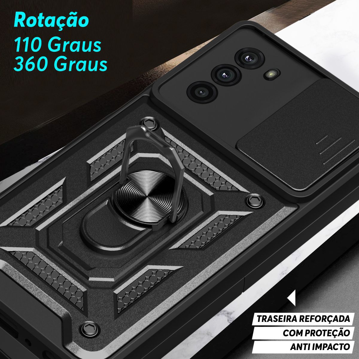 Capa Capinha Case Motorola Moto G51 - Protetora Resistente Militar ...