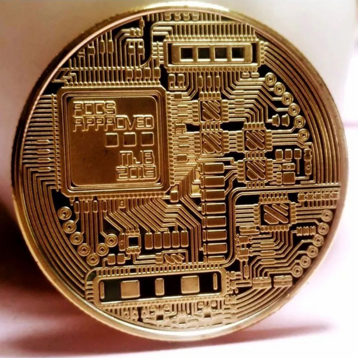 Moeda Bitcoin Física P/ Colecionador Criptomoedas Presente - Chroma Tech | Loja Oficial