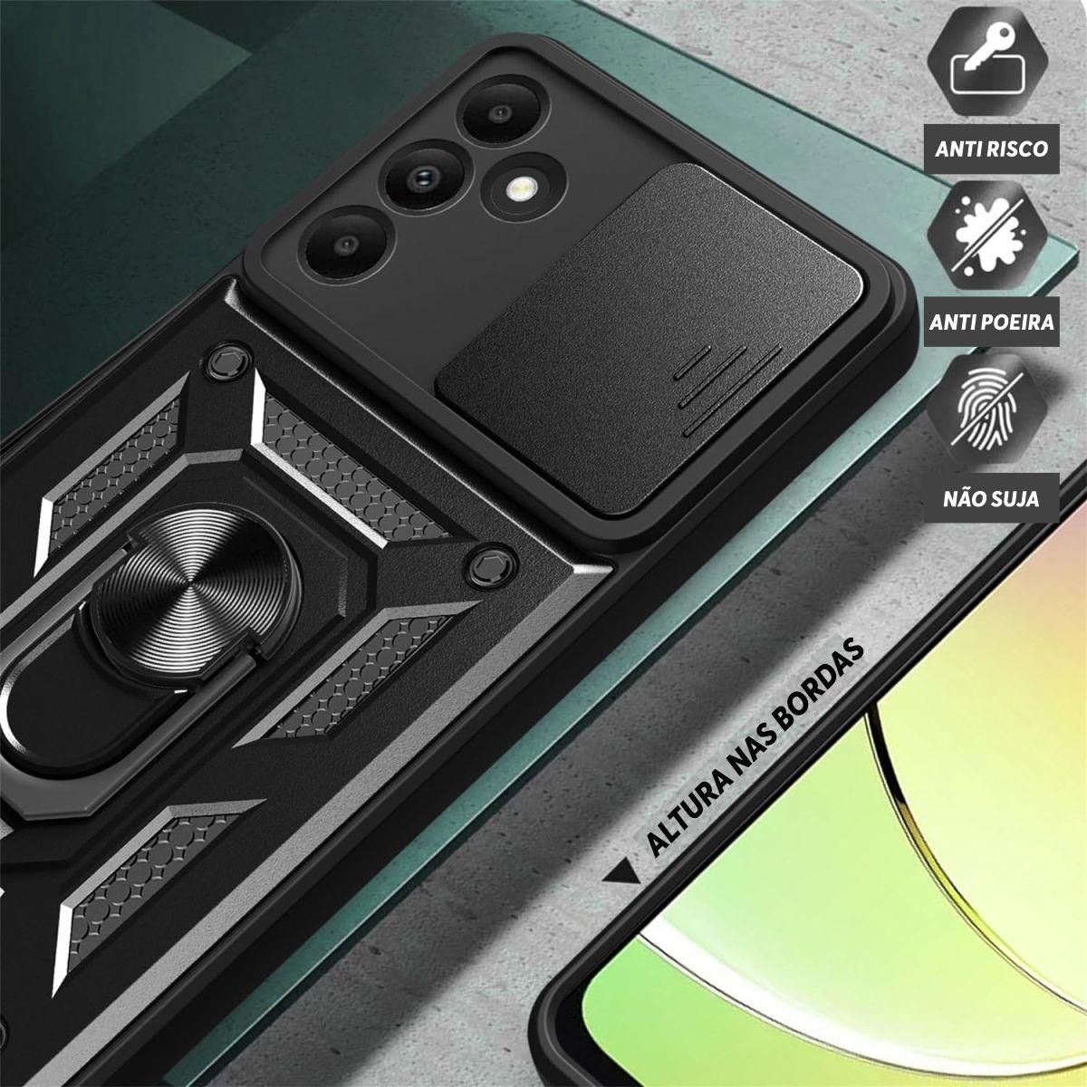 Capa Capinha Case Samsung Galaxy A55 - Protetora Resistente Militar ...