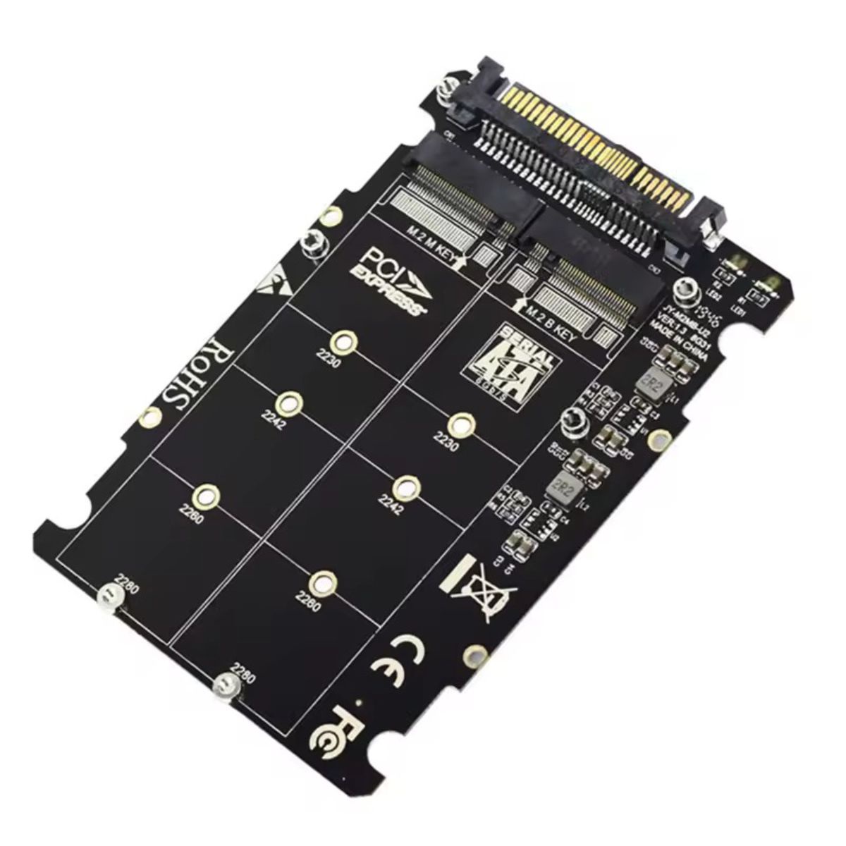 Adaptador U.2 SAS SFF-8639 Para Ssd M.2 Pcie Nvme Ngff Sata - Chroma ...