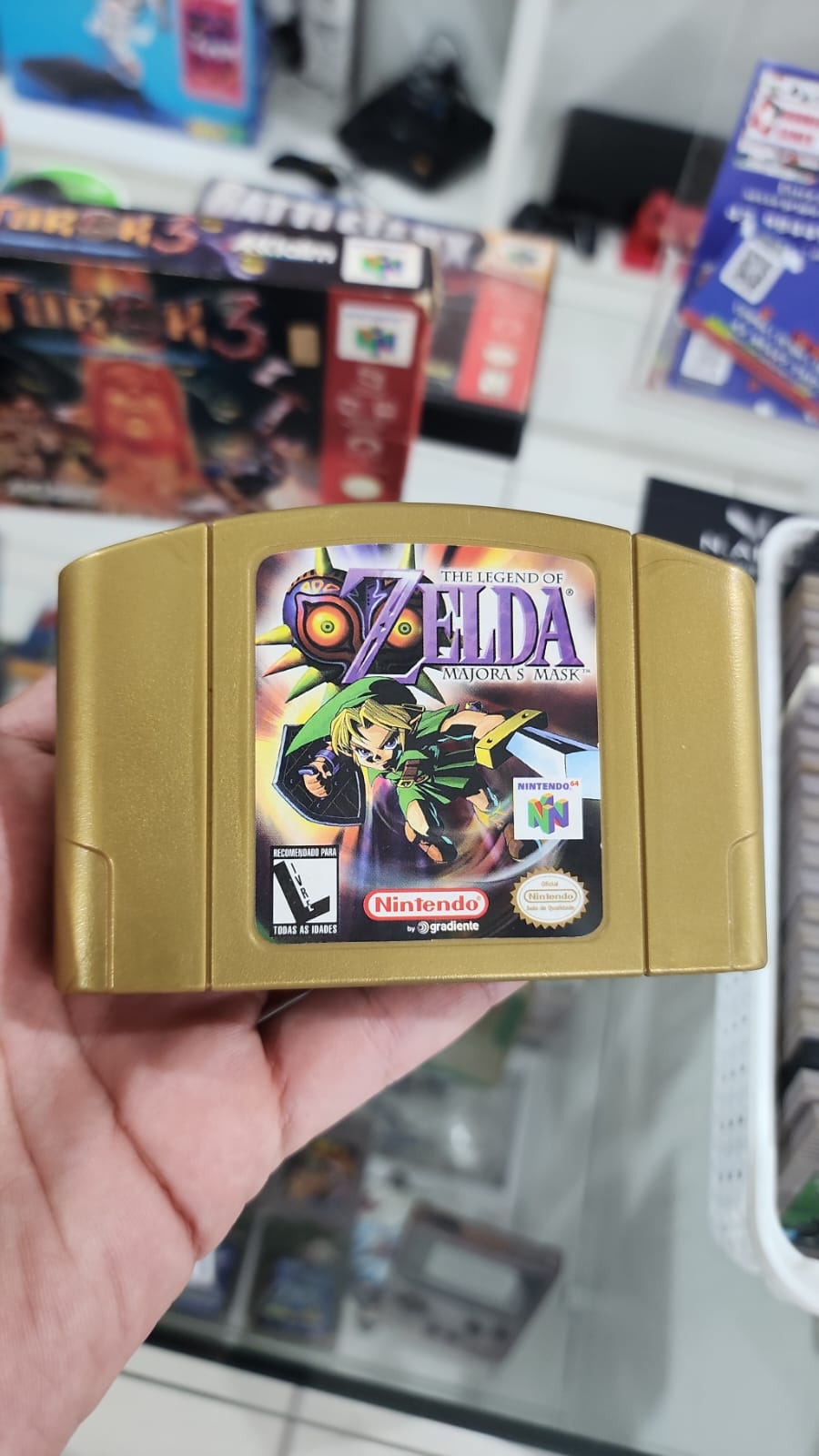 The Legend Of Zelda Majora's Mask - Nintendo 64 ( USADO ) - Rodrigo Games