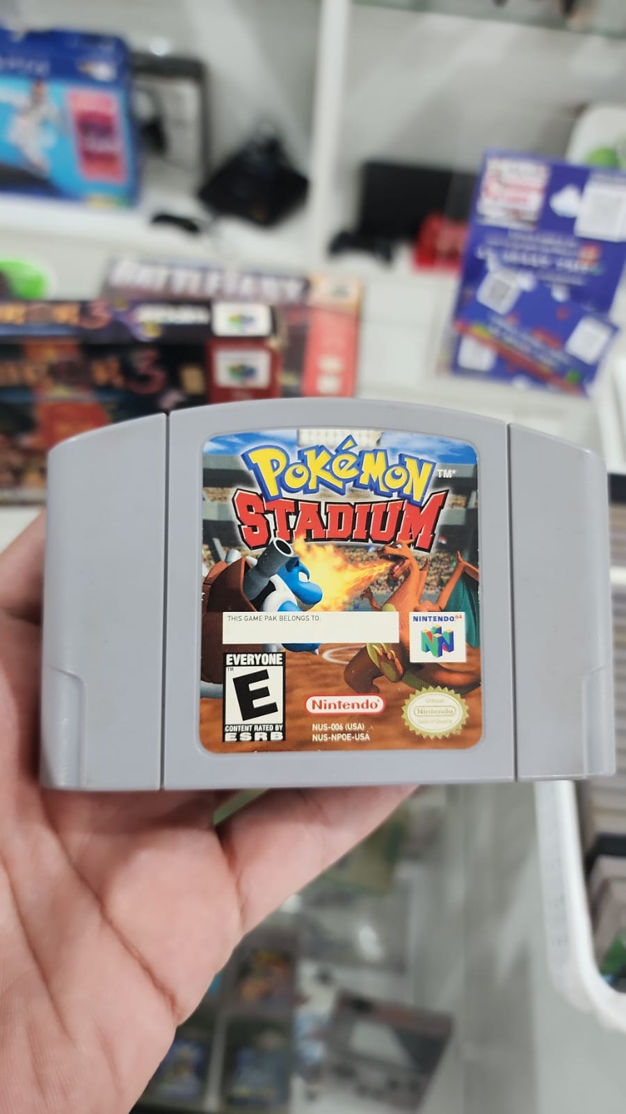 Pokemon Stadium - Nintendo 64 ( USADO ) - Rodrigo Games
