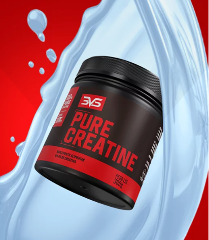 PURE CREATINE 300G - 3VS - Empório do Atleta