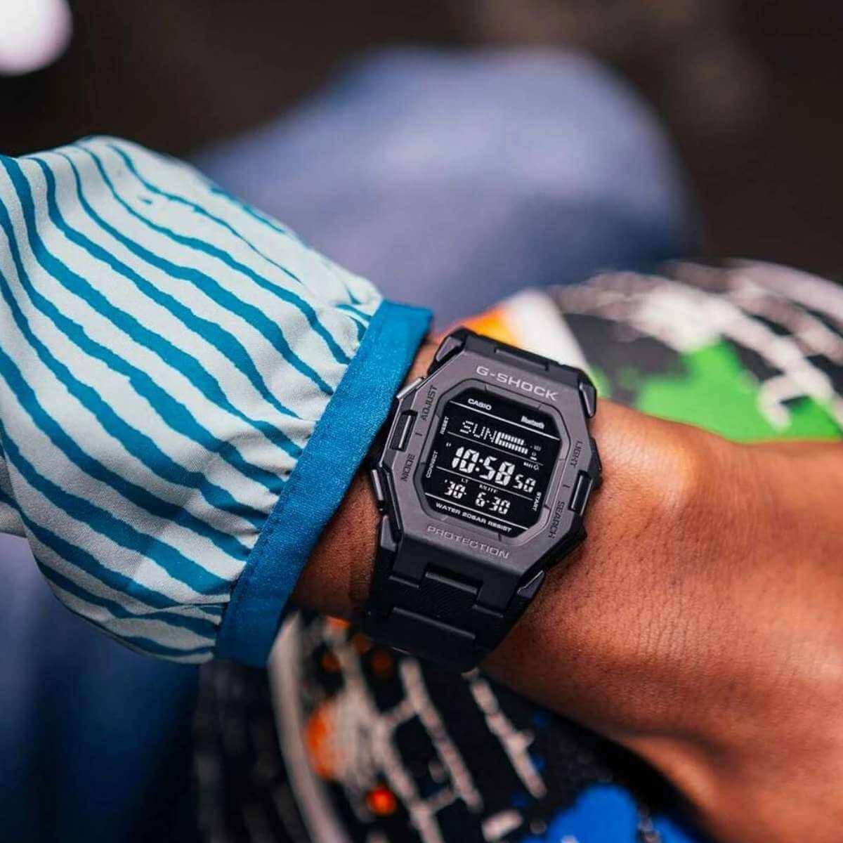 Relógio G-Shock GD-B500-1DR Bluetooth - MisterTime