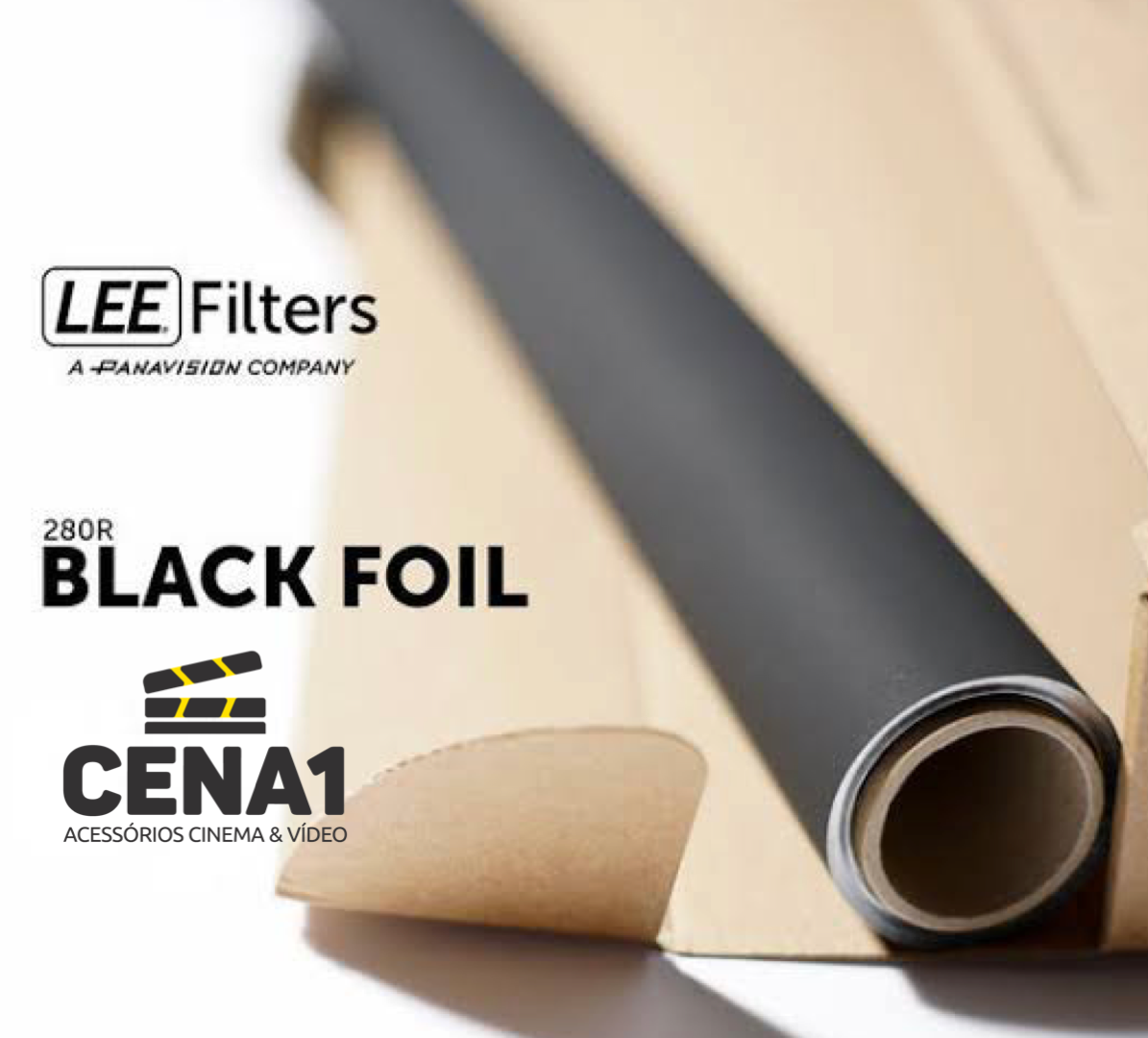 CineFoil / Black Foil LEE Panavision Company 30cm largura - 2 metros ...