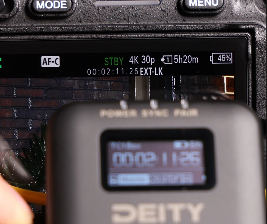 Cabo para Timecode C23 para Sony FX3 / FX30 Deity - Cena 1 Acessórios - Acessórios para Cinema e TV