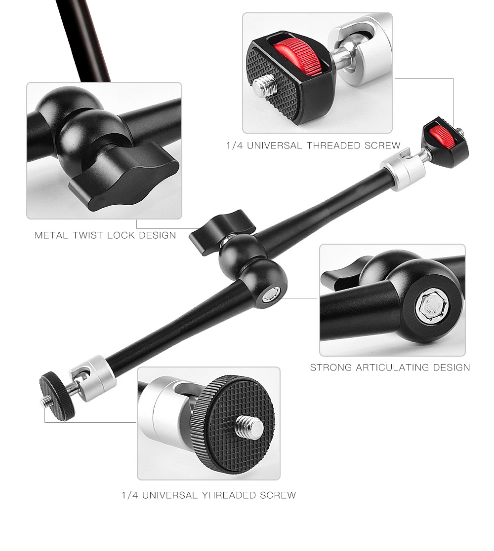 Braço Articulado 11" - Cena 1 Acessórios - Acessórios para Cinema e TV