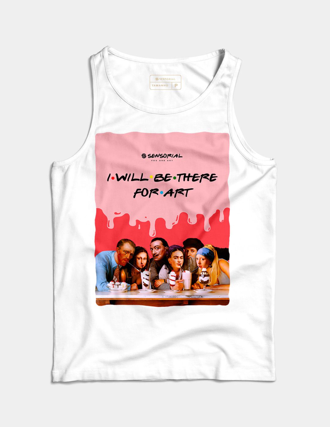 Regata Friends For Art - Sensorial, camisetas exclusivas, compre online