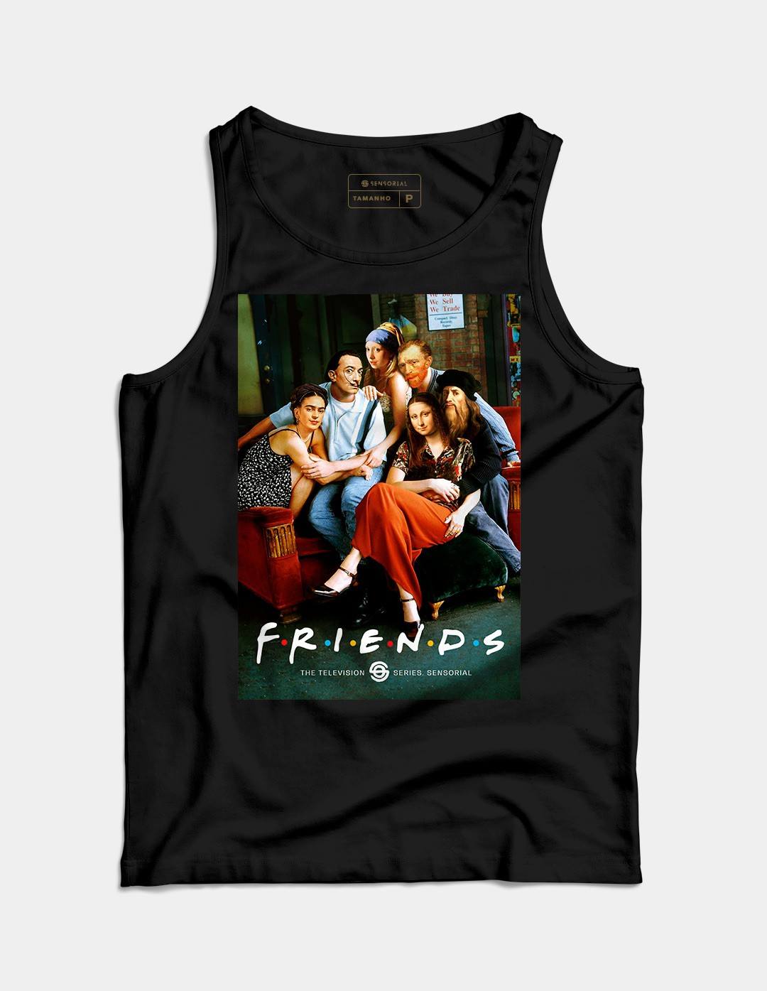 Regata Friends For Art - Sensorial, camisetas exclusivas, compre online