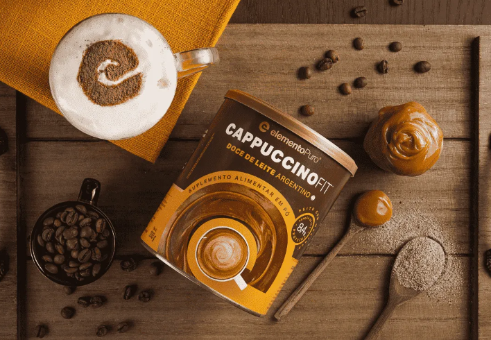 CAPPUCCINO FIT CHOCOLATE BELGA 200 GR - ELEMENTO PURO - C&B NUTRITION