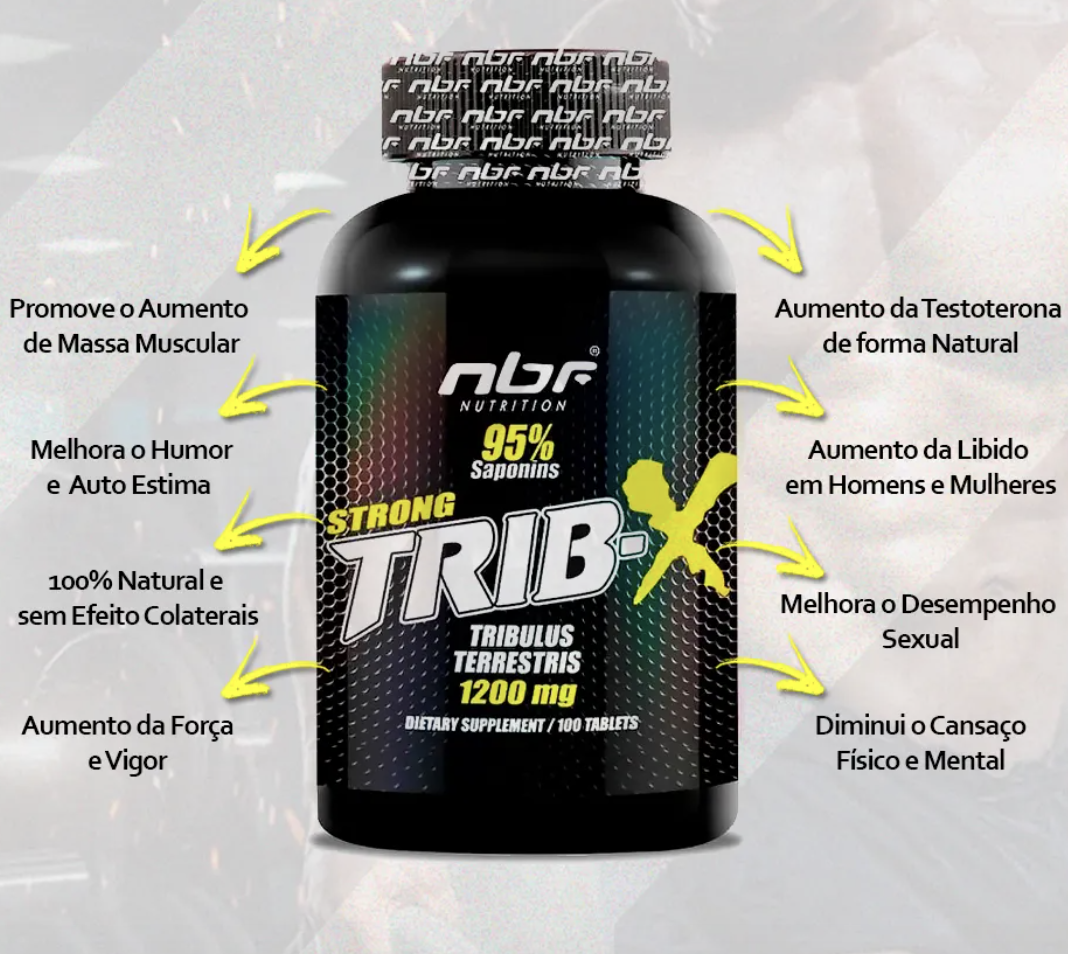 STRONG TRIB-X 100 TABLETS 1200 MG - NBF NUTRITION - C&B NUTRITION