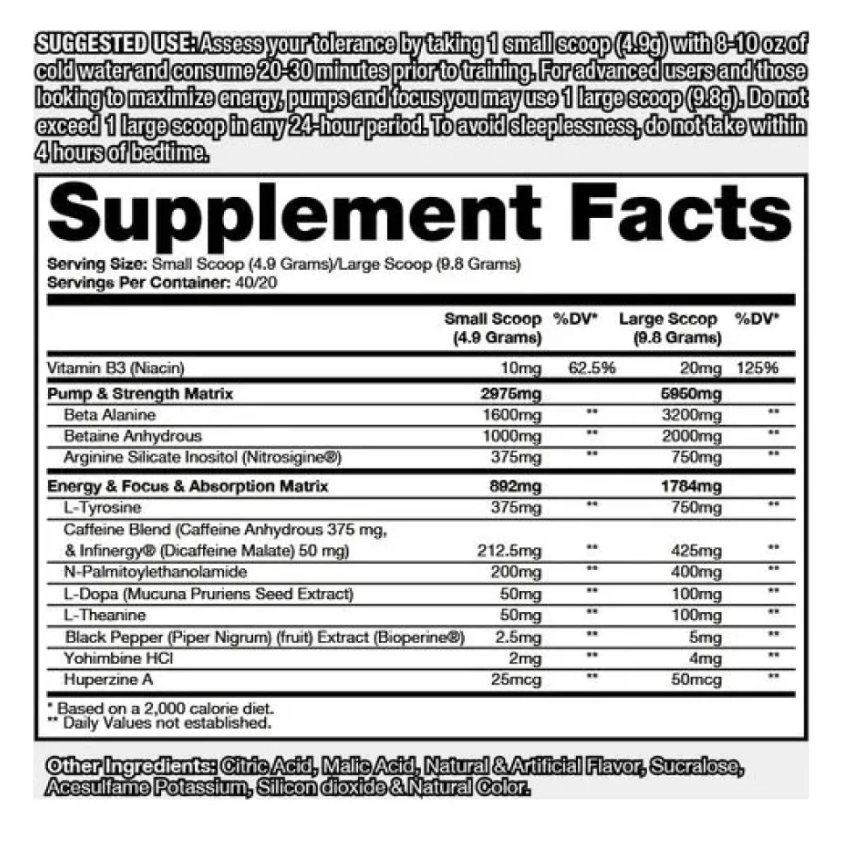 VENOM 40 DOSES (BOMB POP) - DRAGON PHARMA - C&B NUTRITION